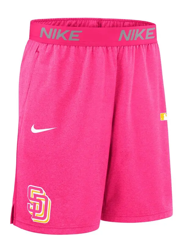Nike San Diego Padres Authentic Collection City Connect Dri-fit Mlb Shorts - Pink