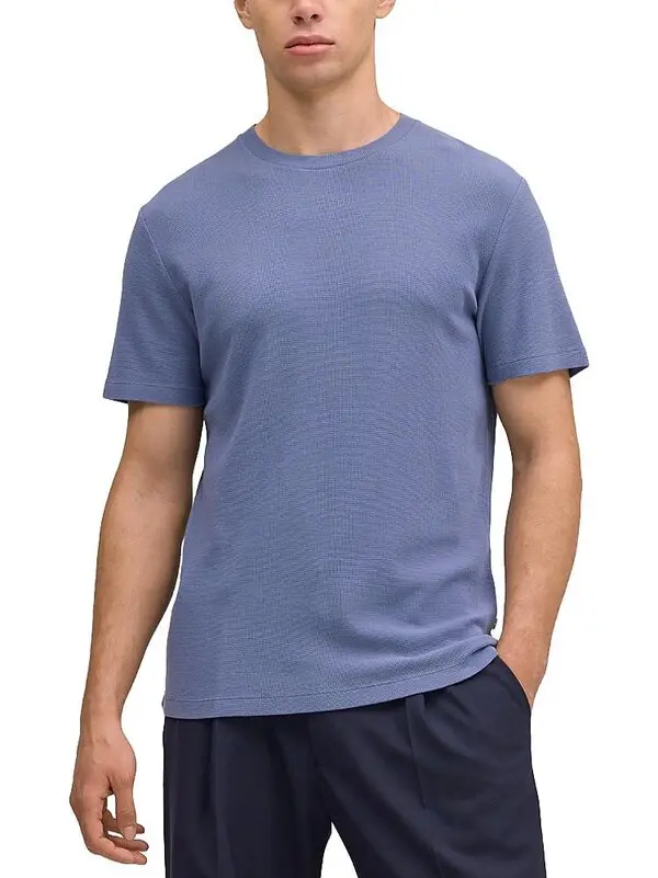 Nn07 Clive Regular Fit Tee - Stone Blue