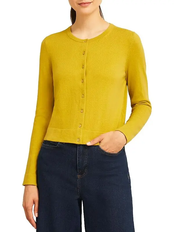 HOBBS LONDON Michelle Cardigan - Gold Chart
