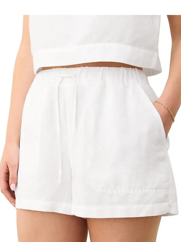 Marine Layer Drawstring Shorts - White