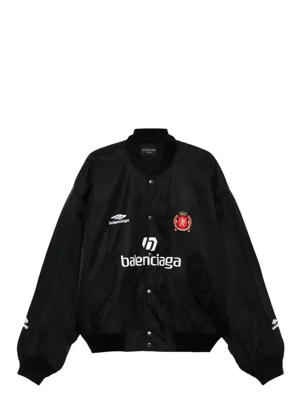Balenciaga Varsity Jacket - Black
