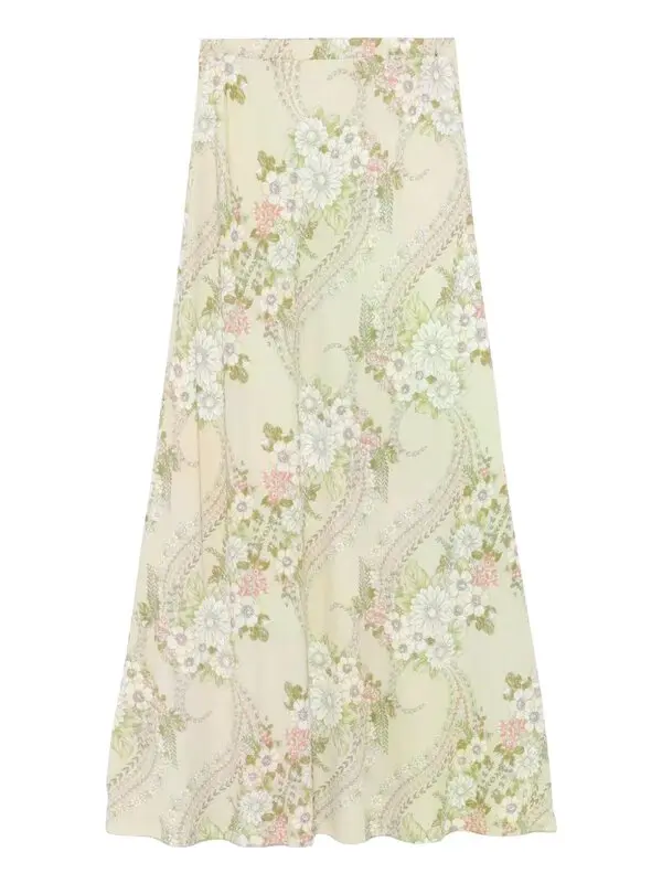 Faliero Sarti Printed Maxi Skirt - Neutrals