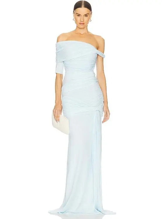 DEME BY GABRIELLA Alba Dress - Ice Blue