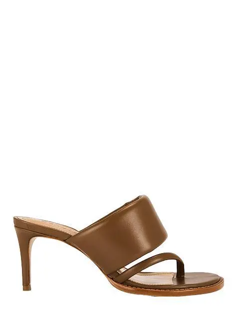 Schutz Alba Sandal - Caramel Coffee
