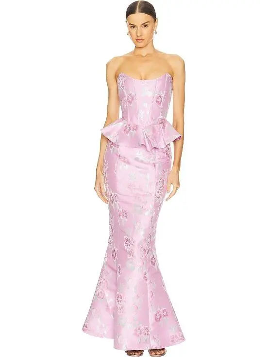V. CHAPMAN Waverly Set - Orchid Baroque Floral