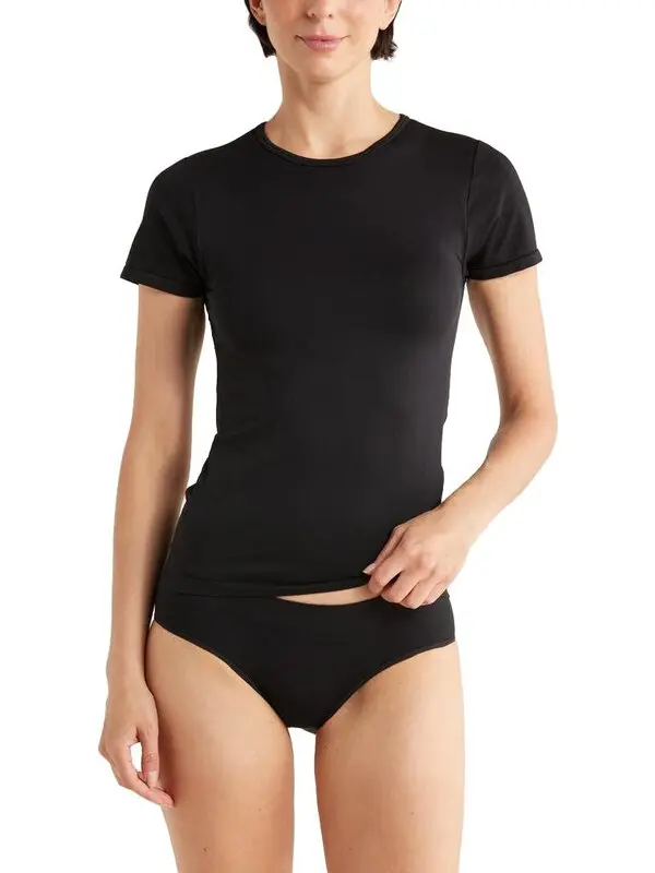 NORDSTROM RACK Everyday Seamless T-shirt - Black