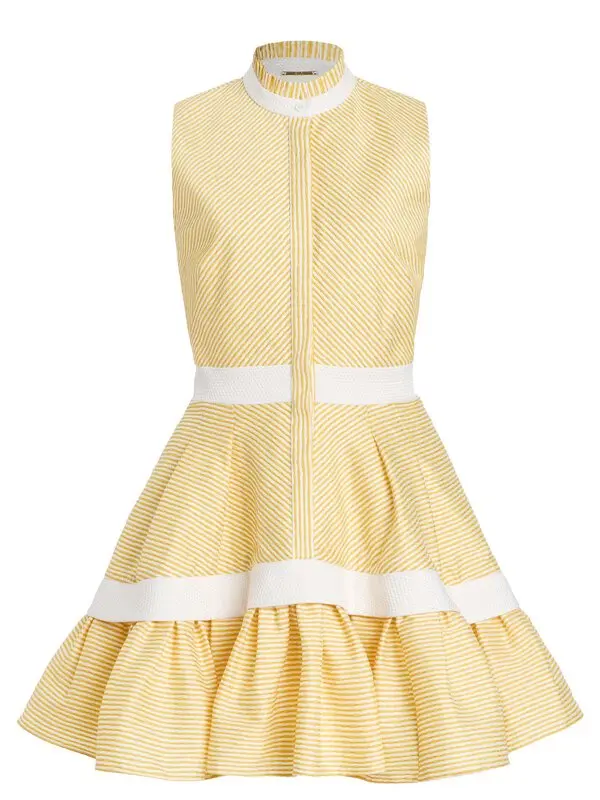 Alexis Natacha Mini Shirtdress - Yellow
