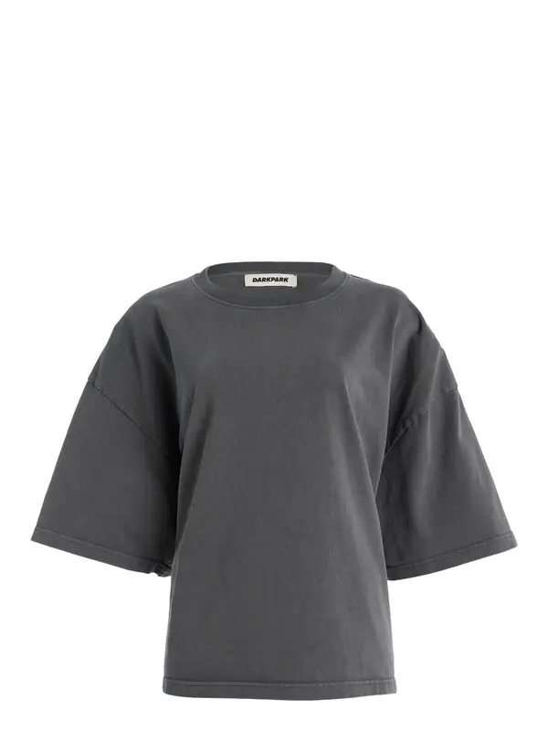 DARKPARK Doyle Draped T-shirt - Grey