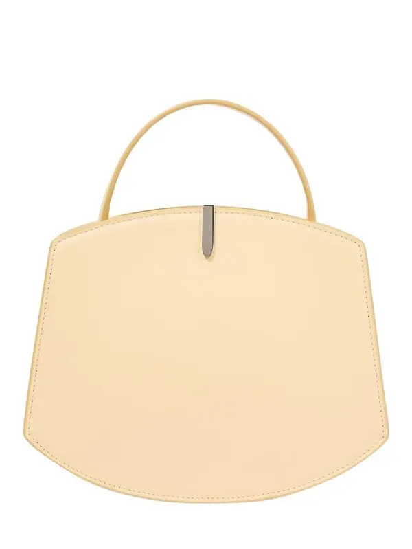 Savette Florence 20 Leather Tote Bag - Beige