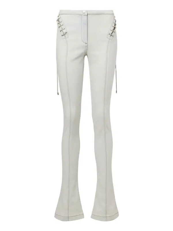 Blumarine Mid-rise Slim Jeans - Blue