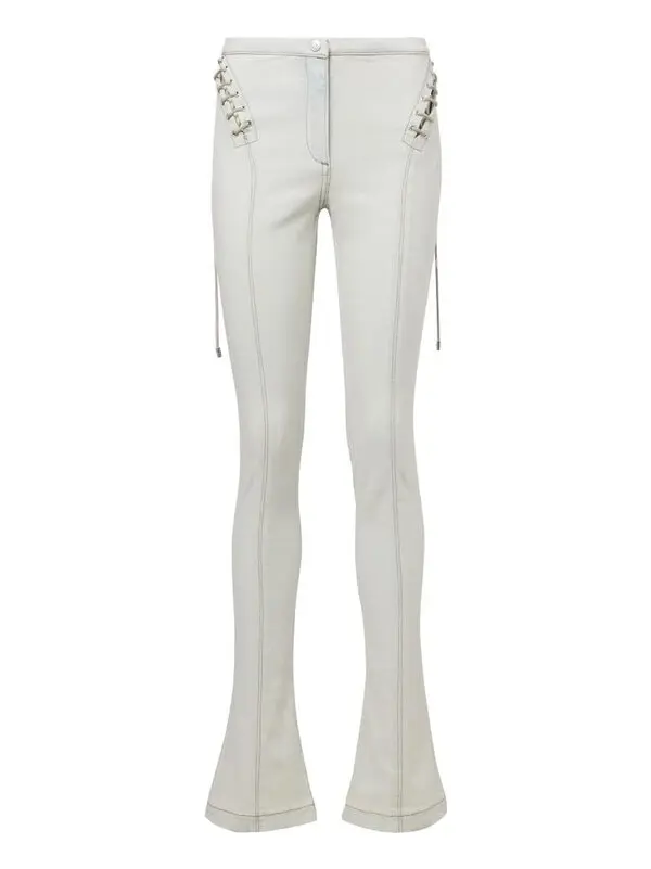 Blumarine Mid-rise Slim Jeans - Blue