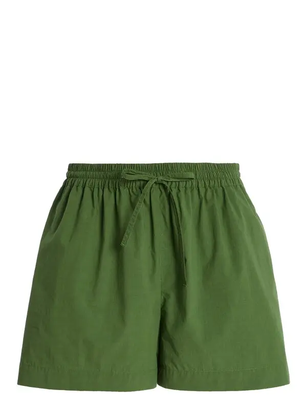 Matteau Relaxed Organic Cotton Shorts - Green
