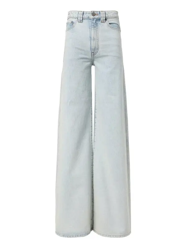 Khaite Dane" Wide-leg Jeans - Blue