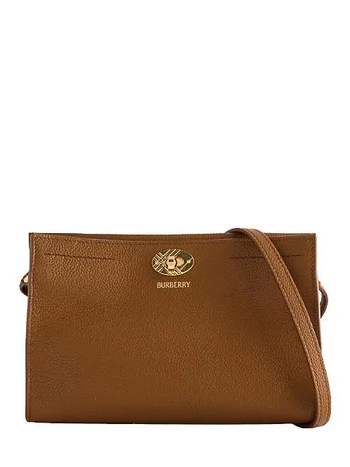 Burberry Cotswolds Leather Pouch - Hazel