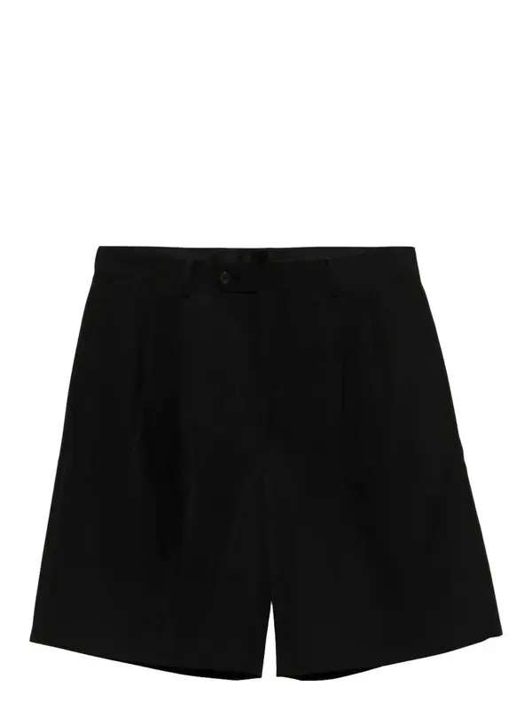 Auralee Max Gabardine Shorts - Black