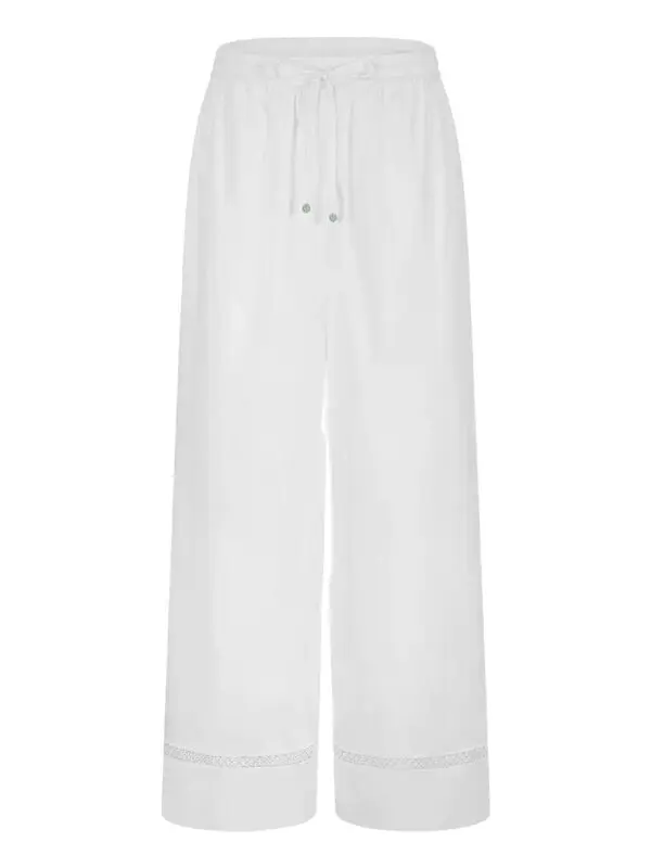 Shanghai Tang Straight-leg Trousers - White