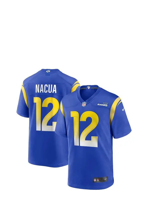 Nike Puka Nacua Los Angeles Rams Game Player Jersey - Royal