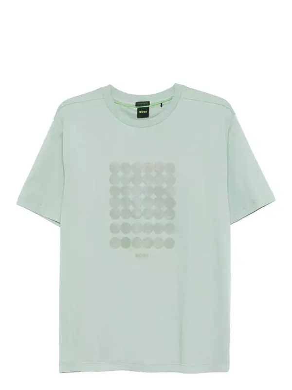 BOSS Logo-print T-shirt - Green