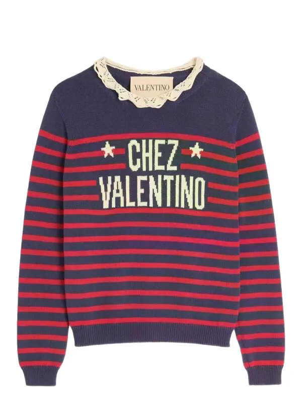 Valentino Garavani Chez Sweater - Blue