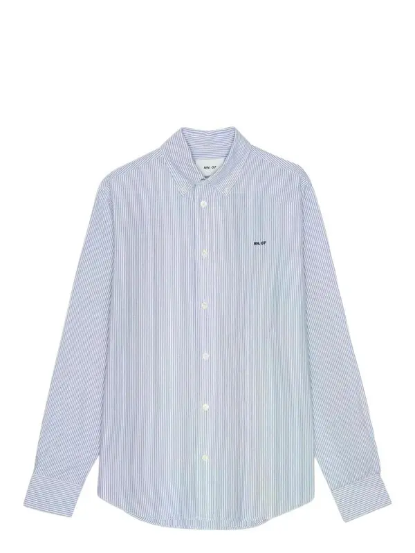 Nn07 Colby Shirt - Blue