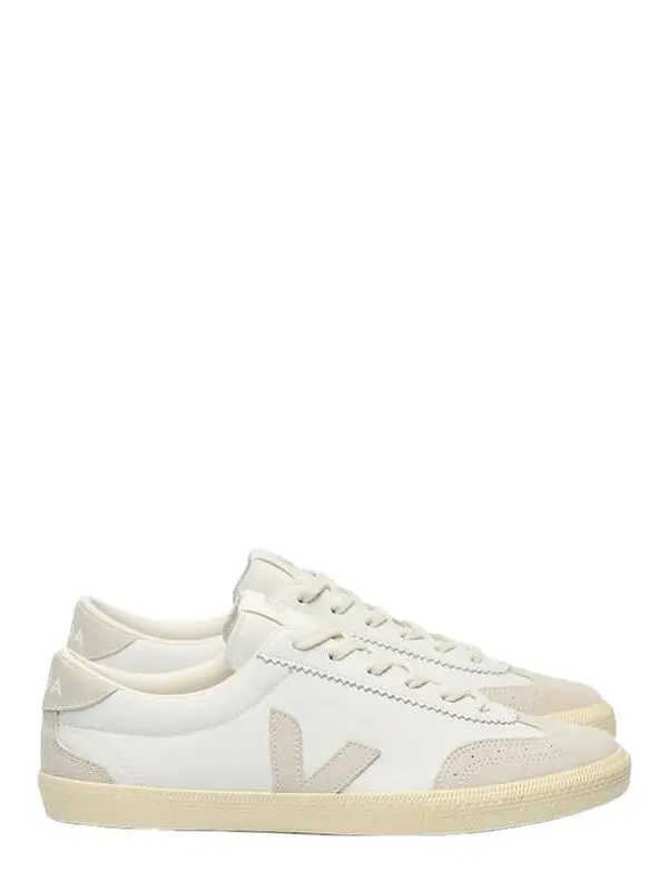 VEJA Organic Leather Sneakers - White_natural
