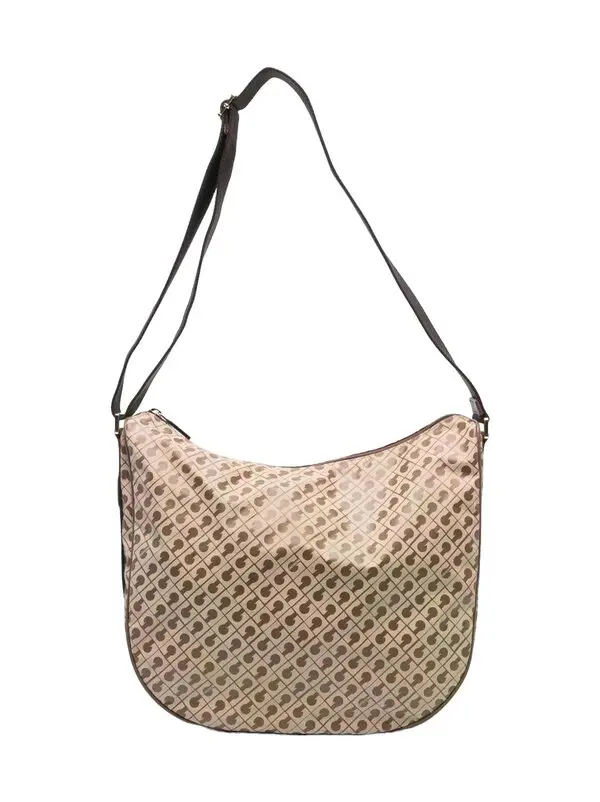 GHERARDINI Pattern-print Shoulder Bag - Neutrals