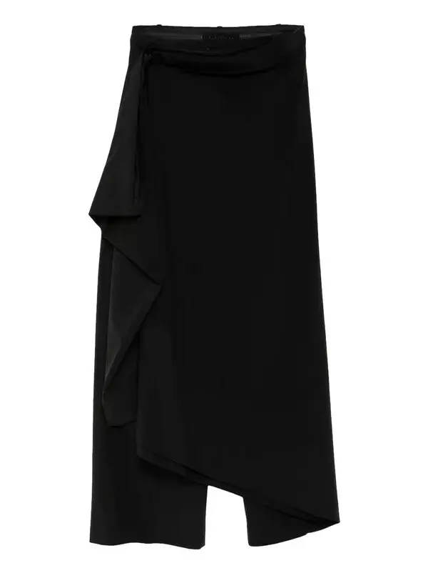 ALAINPAUL Extended Tailored Trousers - Black