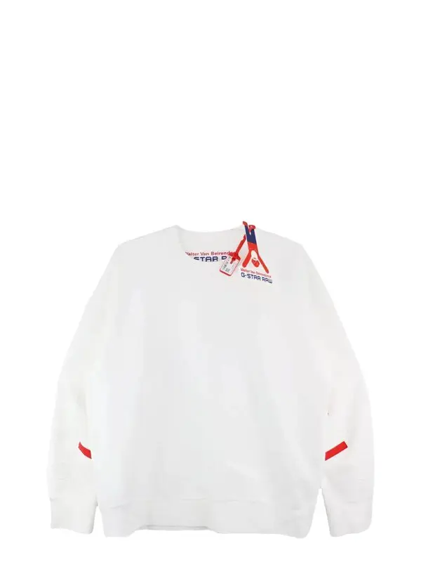 WALTER VAN BEIRENDONCK Printed Sweatshirt - White