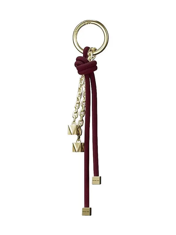 Michael Kors Cord Bag Charm - Mulberry