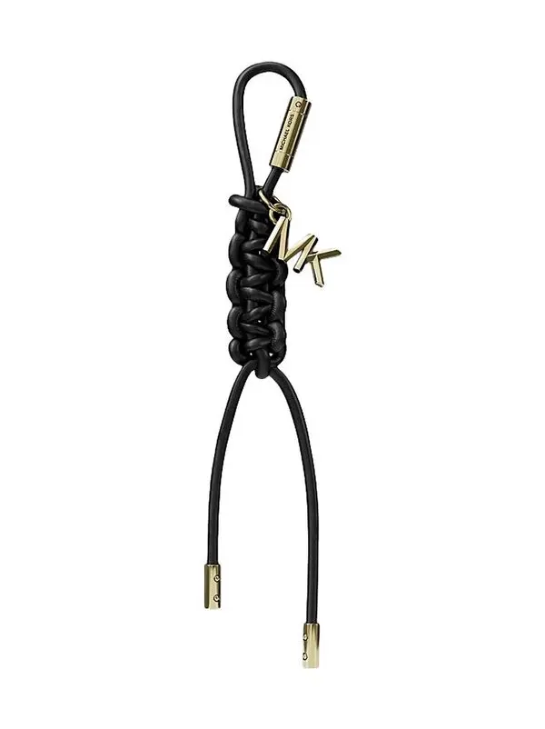 Michael Kors Braided Bag Charm - Black