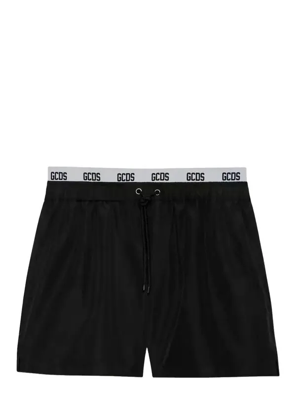 Gcds Essentials Swim Shorts - Black