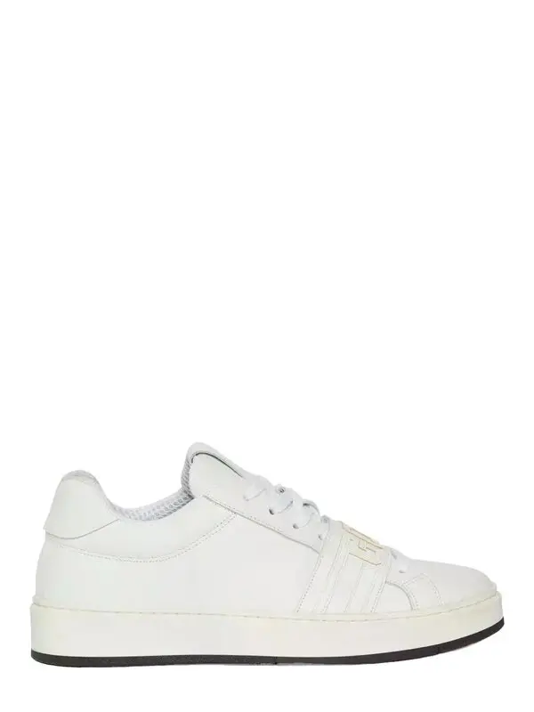 Gcds Logo-band Sneakers - White