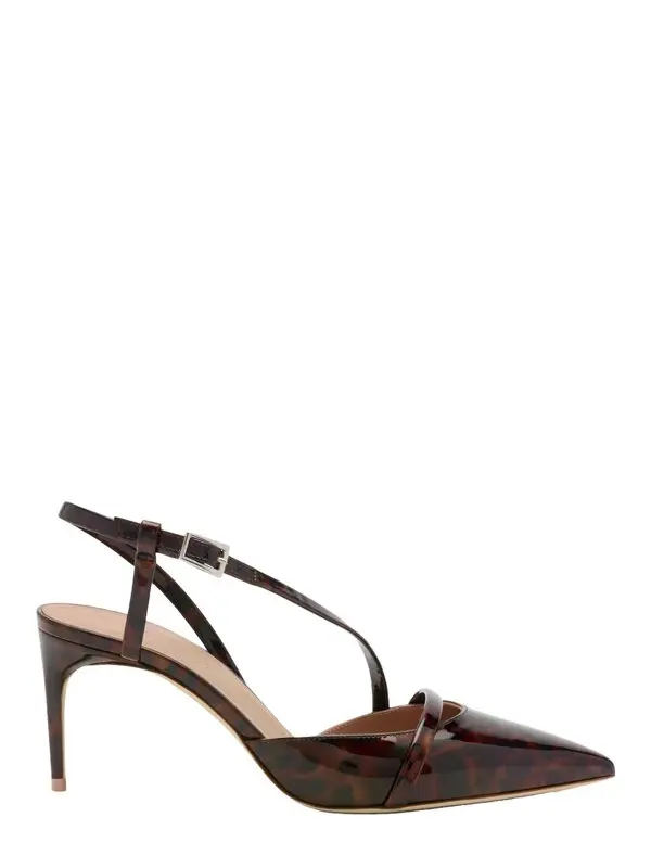 MALONE SOULIERS 70mm Valeria Pumps - Brown