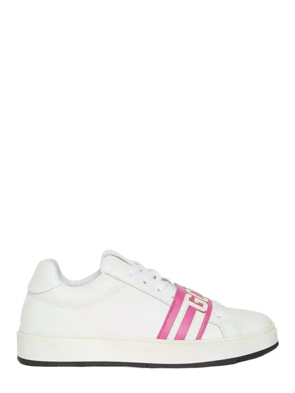 Gcds Logo-strap Sneakers - White