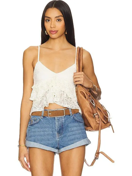 MORE TO COME Marisol Cami Top - Ivory