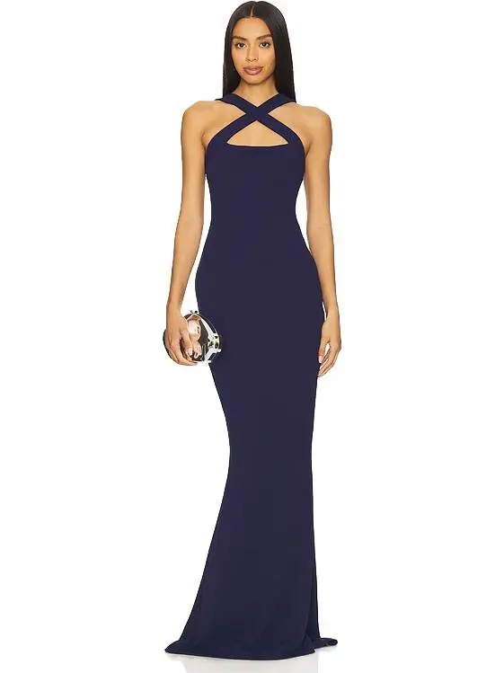 NOOKIE Viva 2 Way Gown - Navy