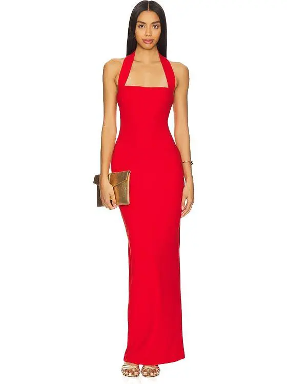 NOOKIE Boulevard Maxi Dress - Cherry