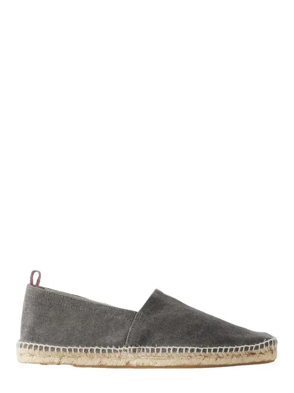 CastaÑer Pablo Canvas Espadrilles - Gray