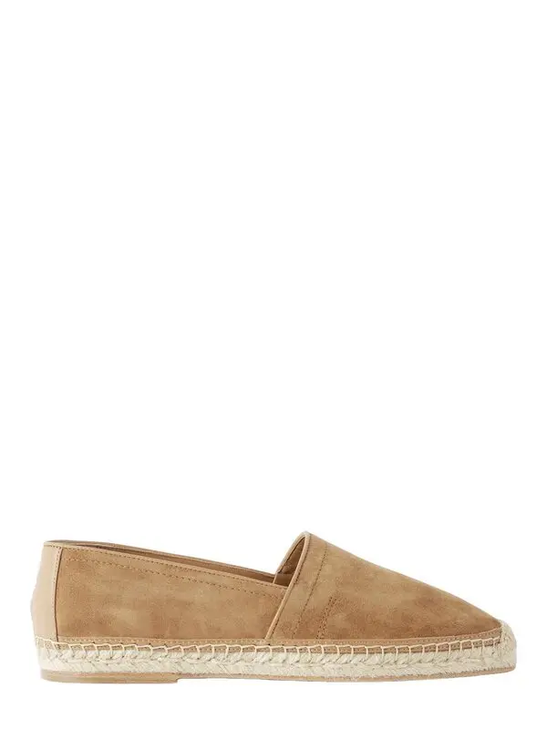 Brunello Cucinelli Suede Espadrilles - Brown