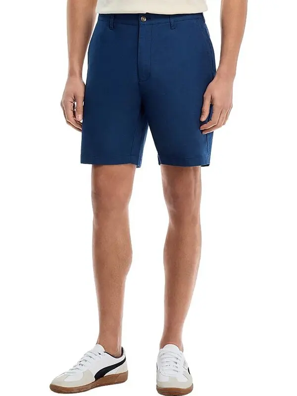 Peter Millar Crown Comfort 8" Shorts - Washed Navy