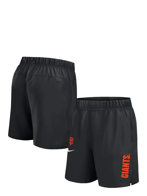 Nike San Francisco Giants Woven Victory Performance Shorts - Black