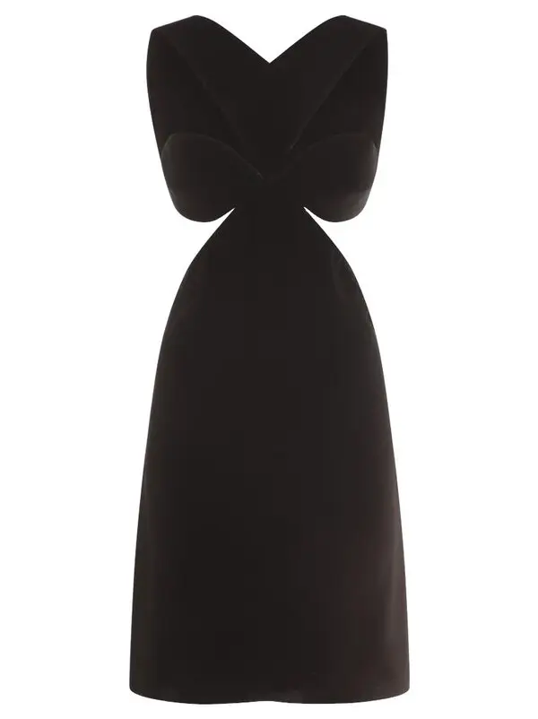 Givenchy Midi Dress - Black
