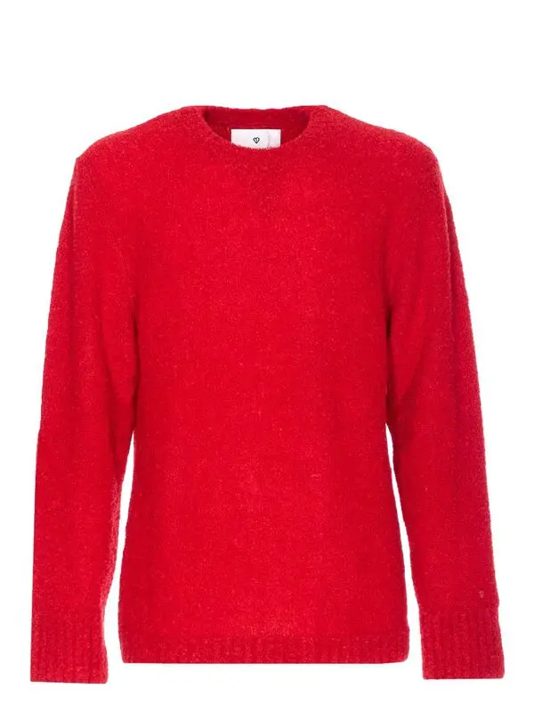 SEVEN GAUGE Crewneck Sweater - Red
