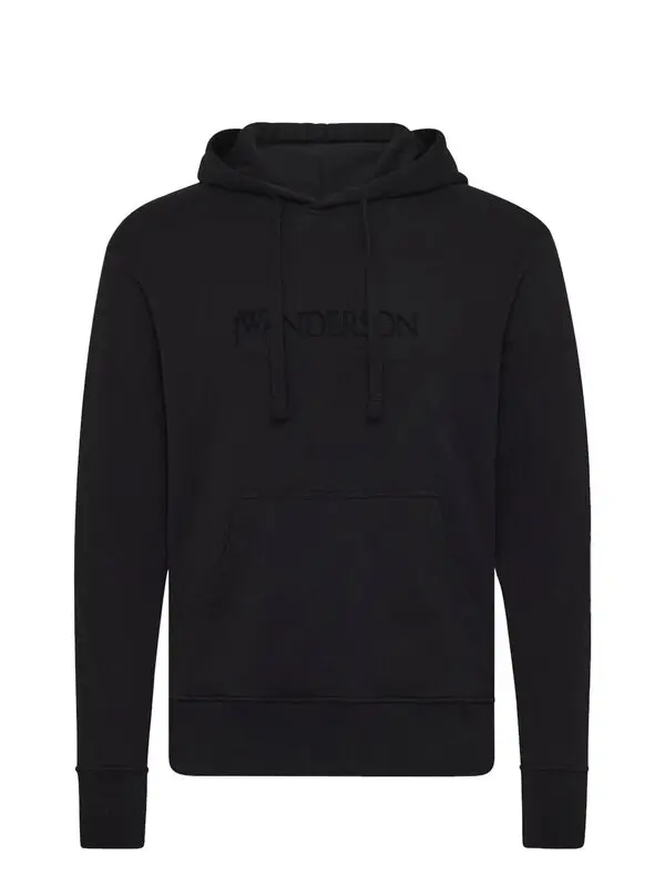 JW Anderson Hooded Sweatshirt - Black