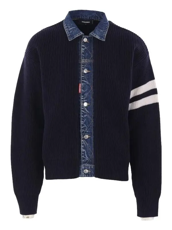 Dsquared2 Cardigan - Navy Variant