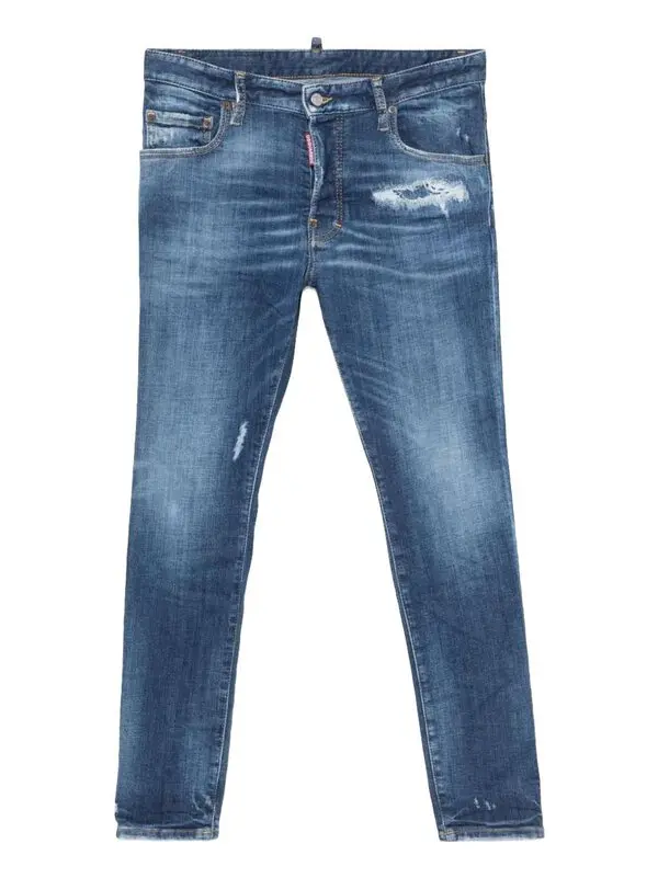 Dsquared2 Stretch-cotton Jeans - Blue