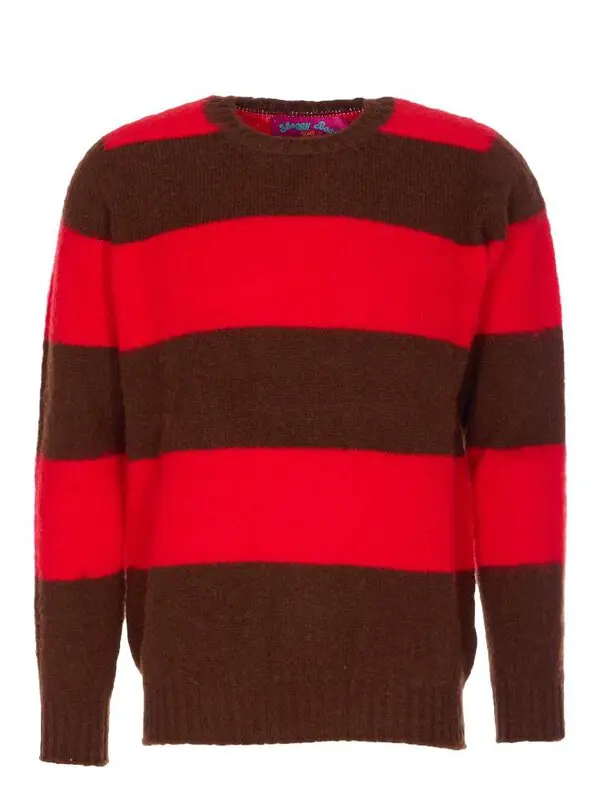 Howlin' Shaggy Bear Sweater - Red
