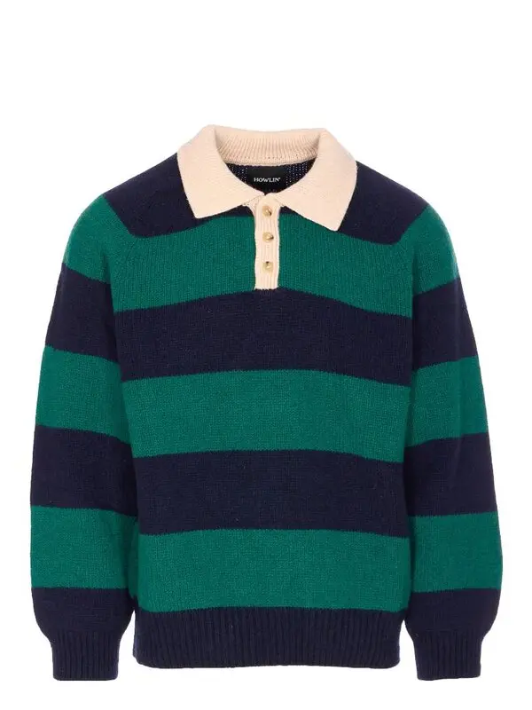 Howlin' Absolute Polo Sweater - Green