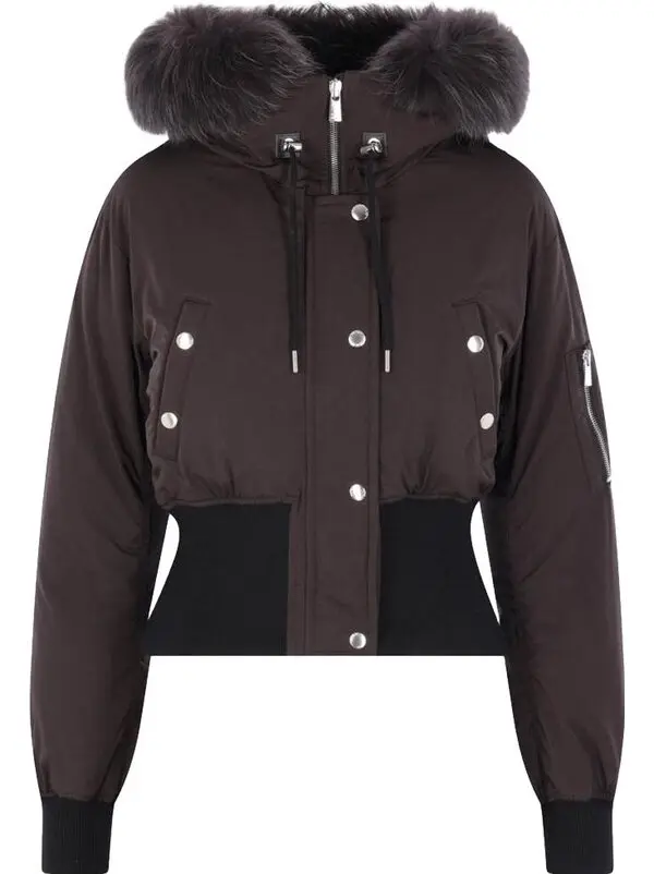 TATRAS Short Down Jacket - Black