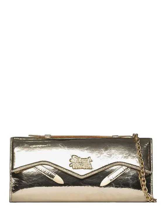 SECRET PON-PON Sparkling Clutch - Gold